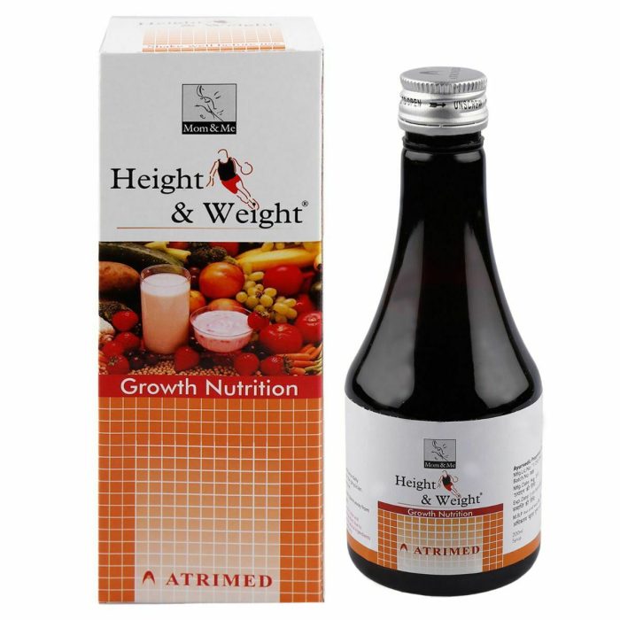 Height & Weight Syrup (200ml) – Atrimied Pharma – Ayurcentral Online