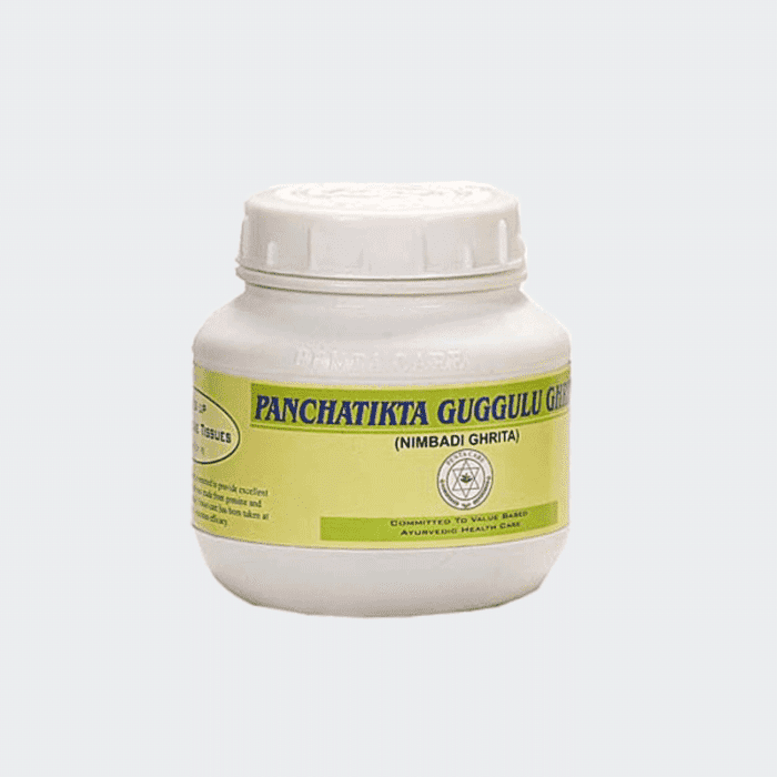 Panchatikta Guggulu Ghrita (50Tabs) – Pentacare - Ayurcentral Online