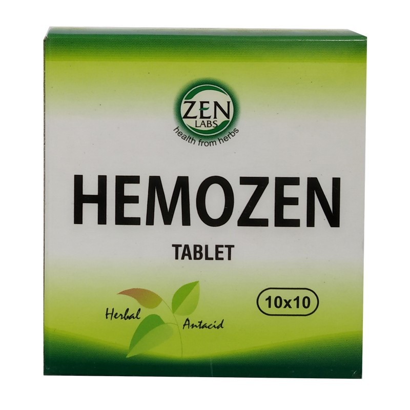 Hemozen Tablet (10Tabs) - Zen Labs - Ayurcentral Online