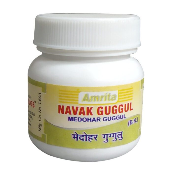 Navaka Guggulu (60Tabs) - Amrita Drugs - AyurCentral Online