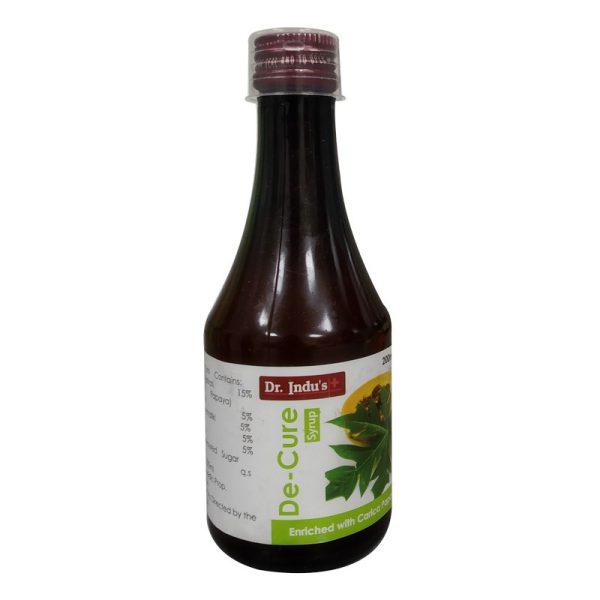 Dr Indus De Cure Syrup - AyurCentral Online