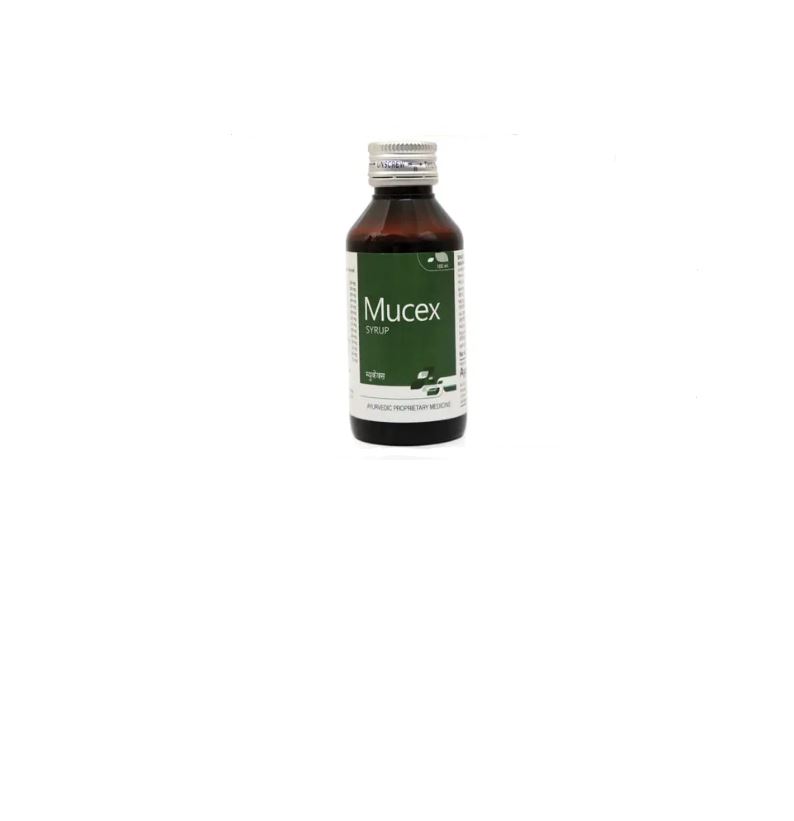 Mucex Syrup (100ml) – Ayurchem - Ayurcentral Online