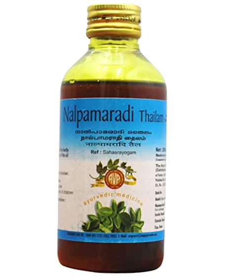Nalpamaradi Thailam (200ml) – Arya Vaidya Pharma - Ayurcentral Online