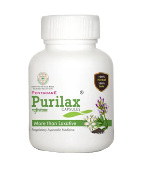 Purilax Capsule (30Caps) - Pentacare - AyurCentral Online